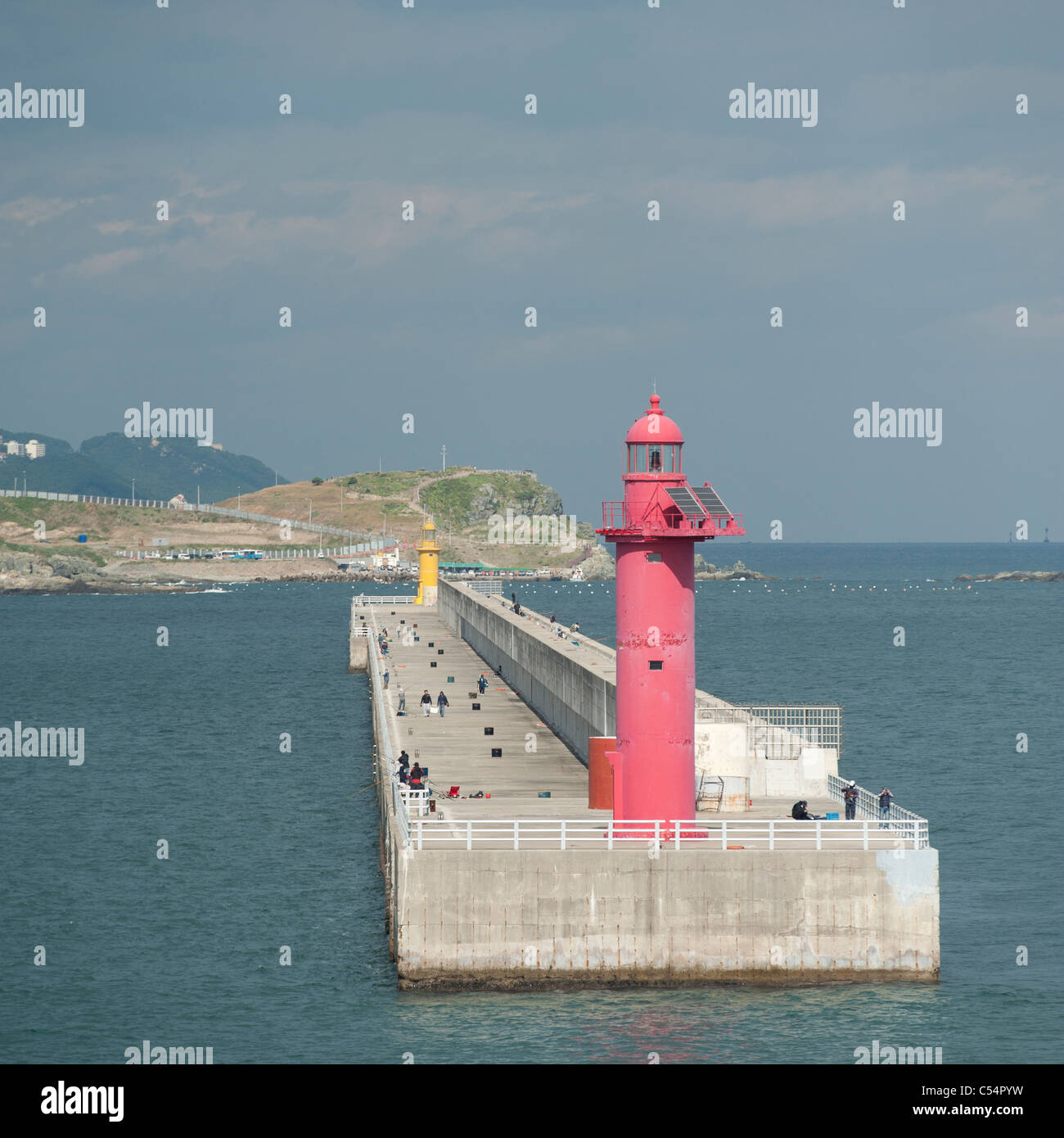 Busan korea tower lighthouse hi-res stock photography and images - Alamy