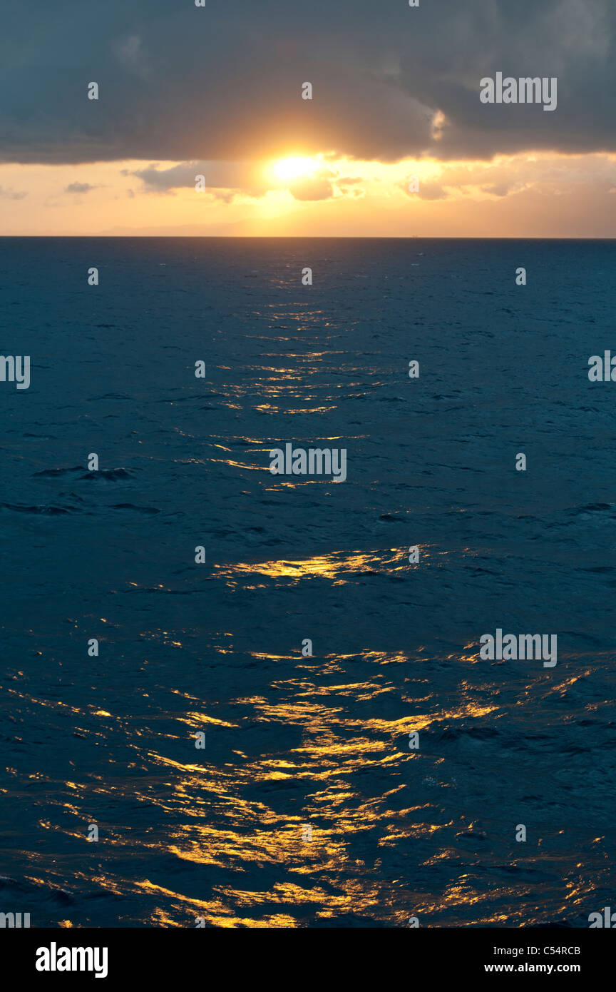 East China Sea at sunset Stock Photo - Alamy