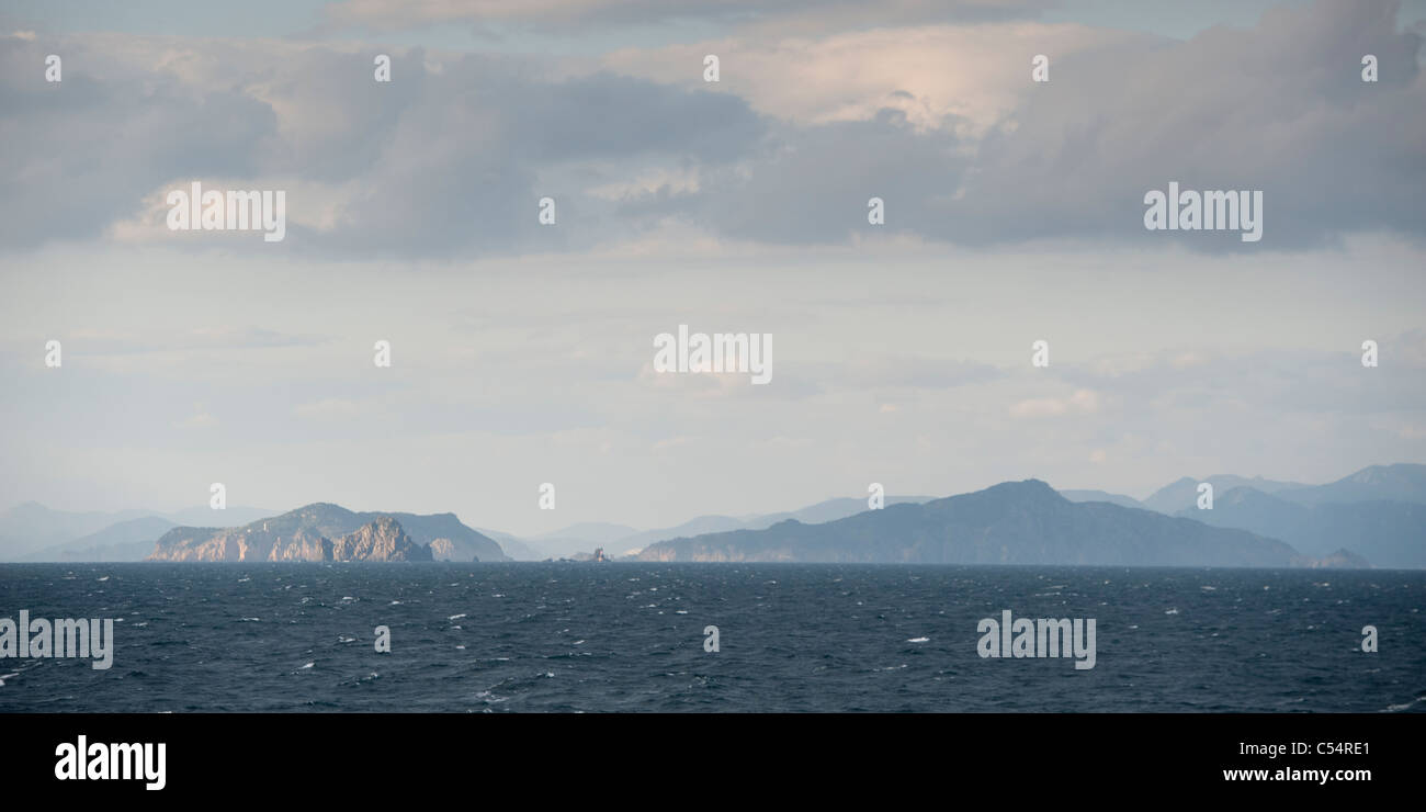 Panoramic view of the East China Sea Stock Photo - Alamy