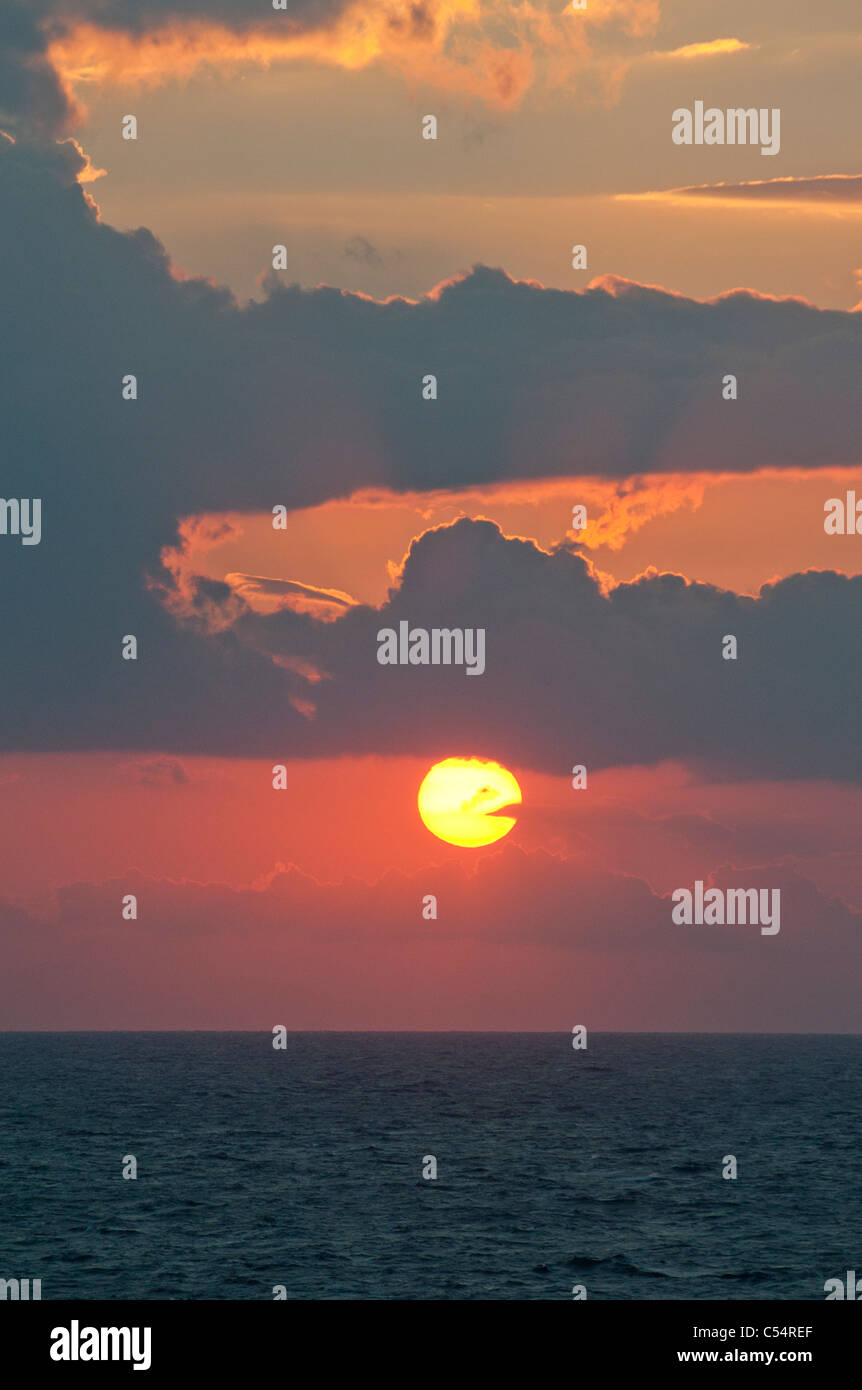 East China Sea at sunset Stock Photo - Alamy