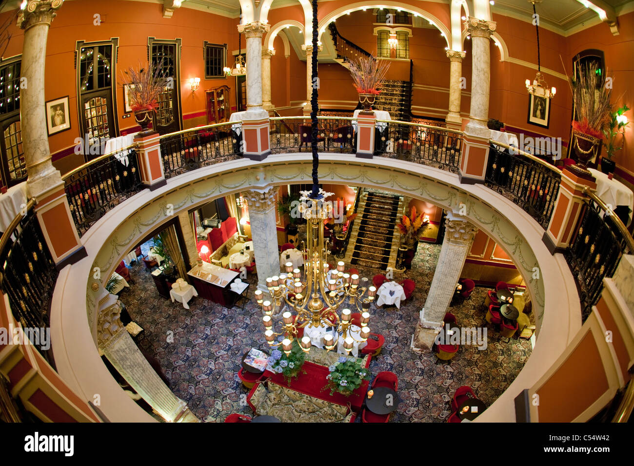 The Netherlands, The Hague, Den Haag, Hotel Des Indes, Interior ...