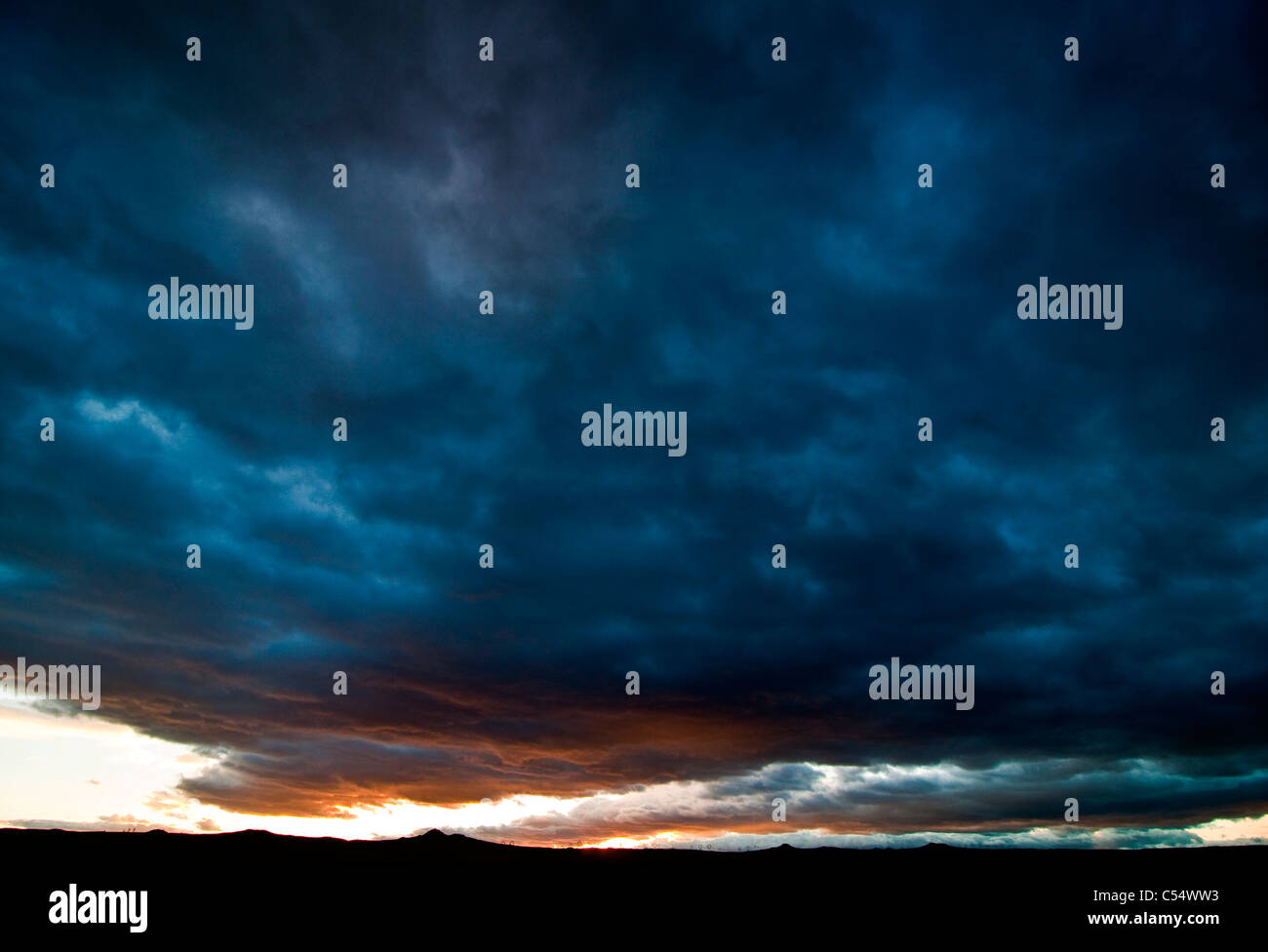 Storm clouds, New Mexico, USA Stock Photo - Alamy