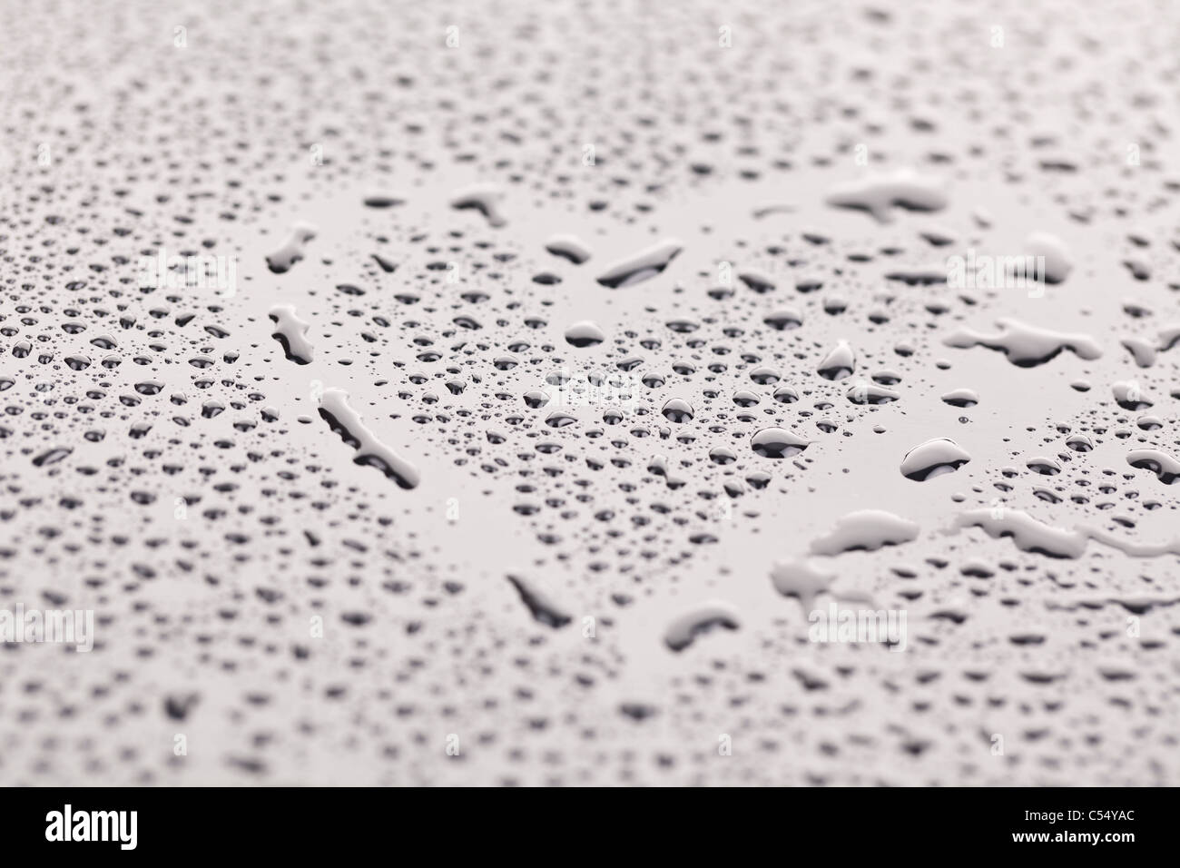 Heart composed of water droplets Stock Photo - Alamy