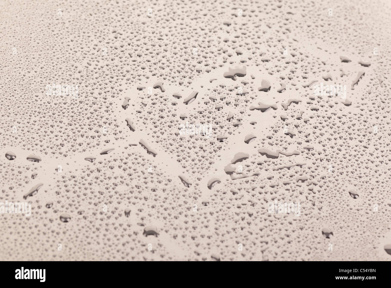 Heart composed of water droplets Stock Photo - Alamy