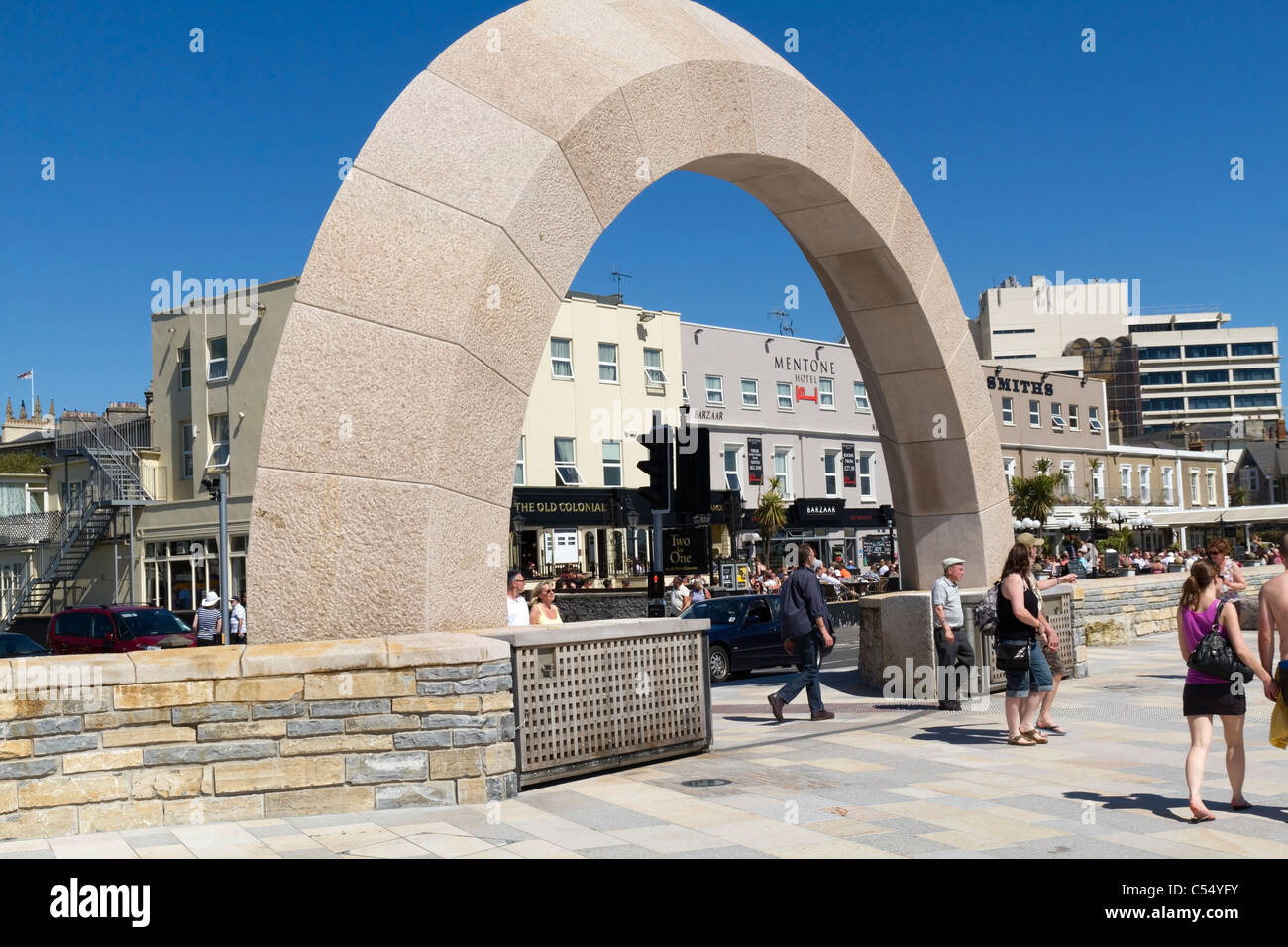 The promenade in Weston Super Mare Stock Photo - Alamy