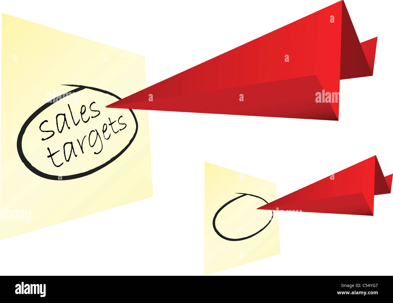 Sales targets hi-res stock photography and images - Alamy