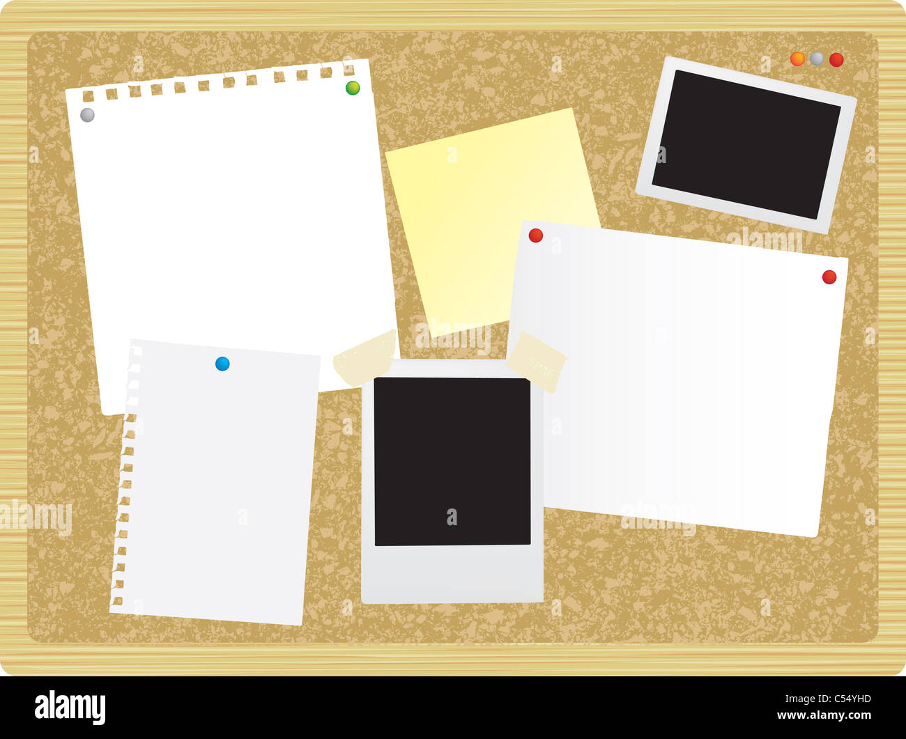 blank sheets of paper on a noticeboard or pinboard Stock Photo - Alamy blank sheets of paper on a noticeboard or pinboard Stock Photo - Alamy