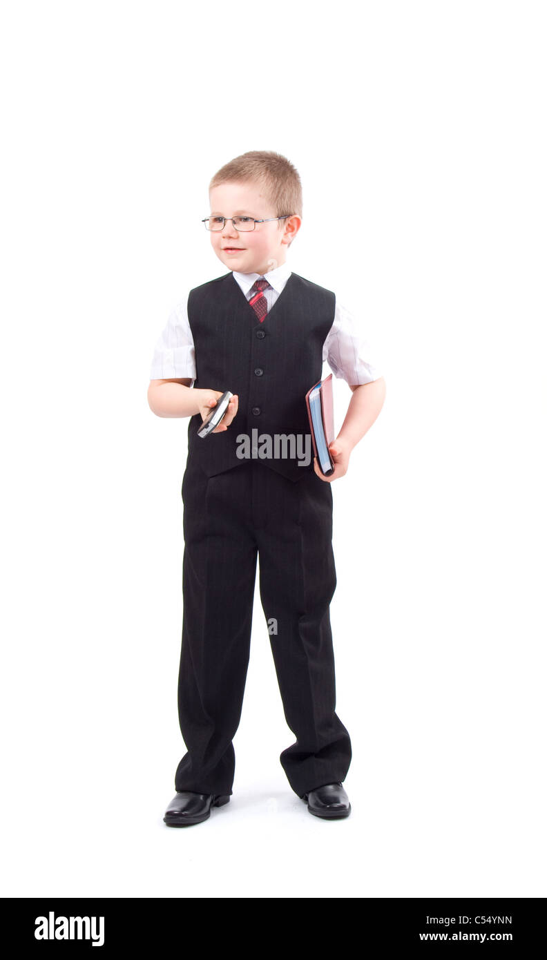 Boy businessman hi-res stock photography and images - Alamy