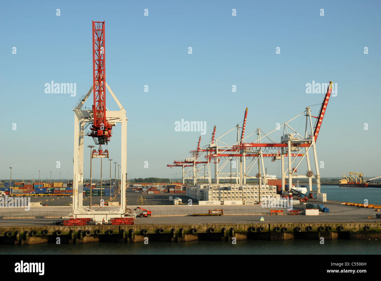 Port de Dunkerque, France Stock Photo - Alamy