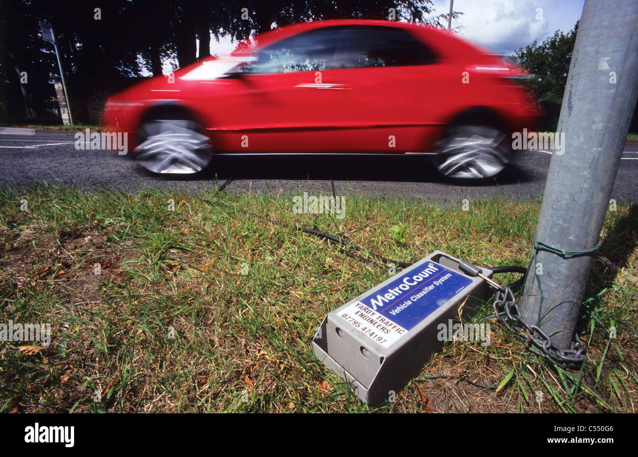 Pressure sensor recording traffic hi-res stock photography and images ...