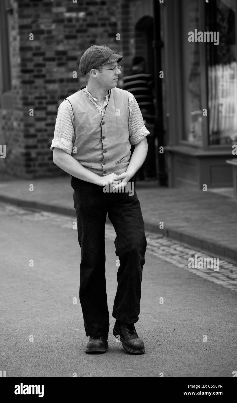 Man walking along victorian hi-res stock photography and images - Alamy