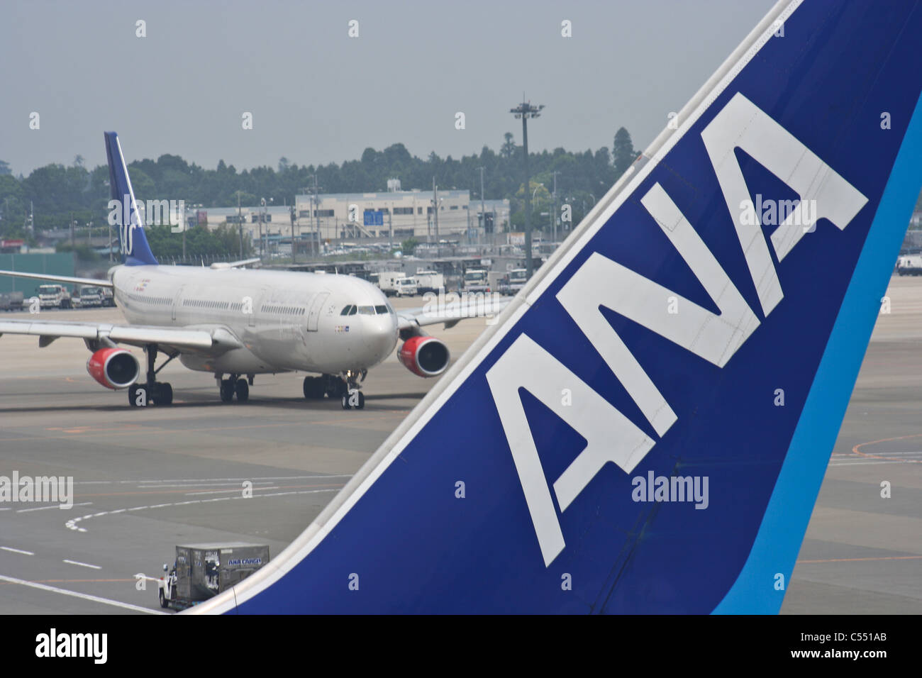 ANA All Nippon Airlines Narita Airport Tokyo Japan Stock Photo - Alamy