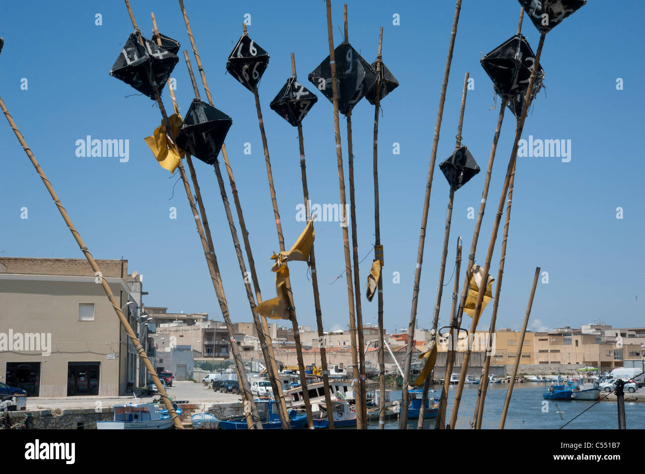 Fishing net markers hi-res stock photography and images - Alamy