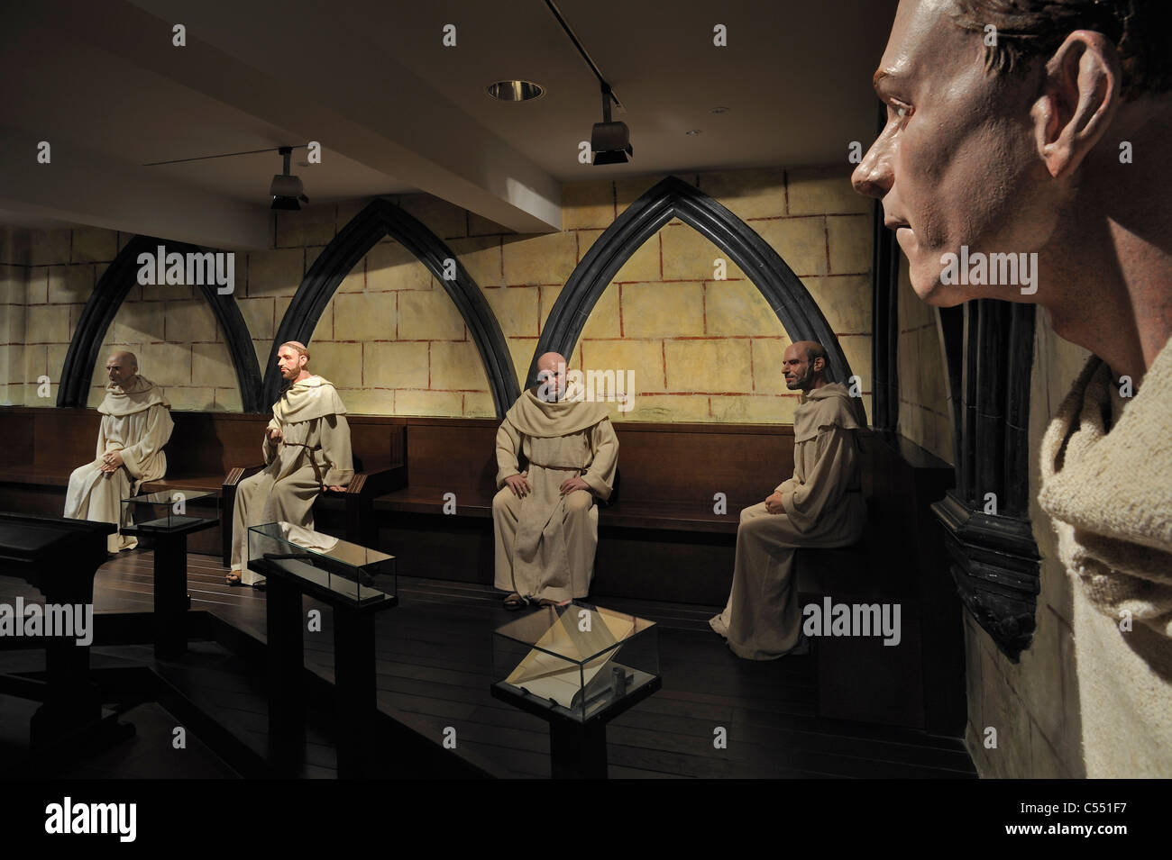 Praying Monks Medieval High Resolution Stock Photography and Images - Alamy