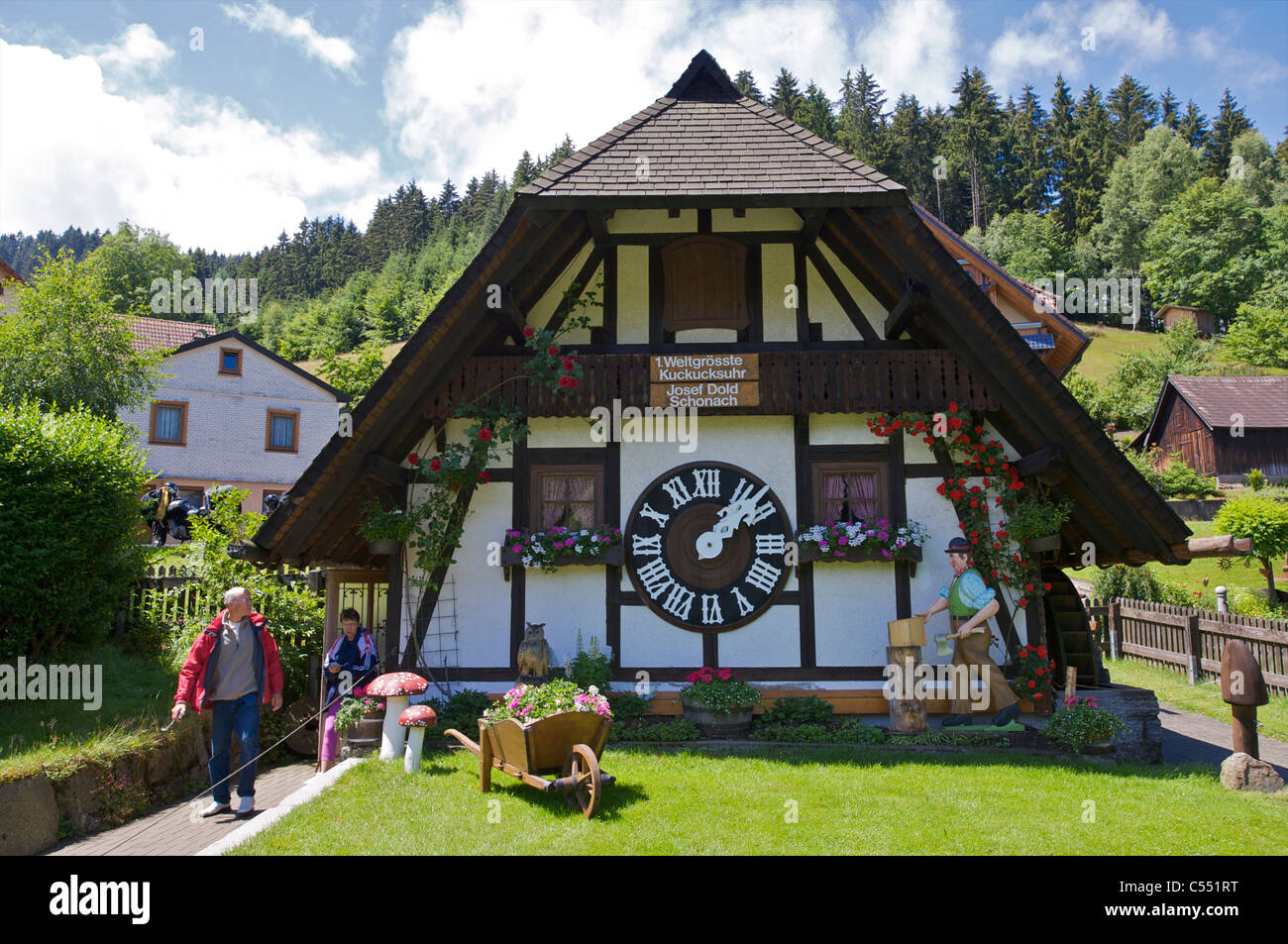 Black forest cuckoo clock hi-res stock photography and images - Alamy