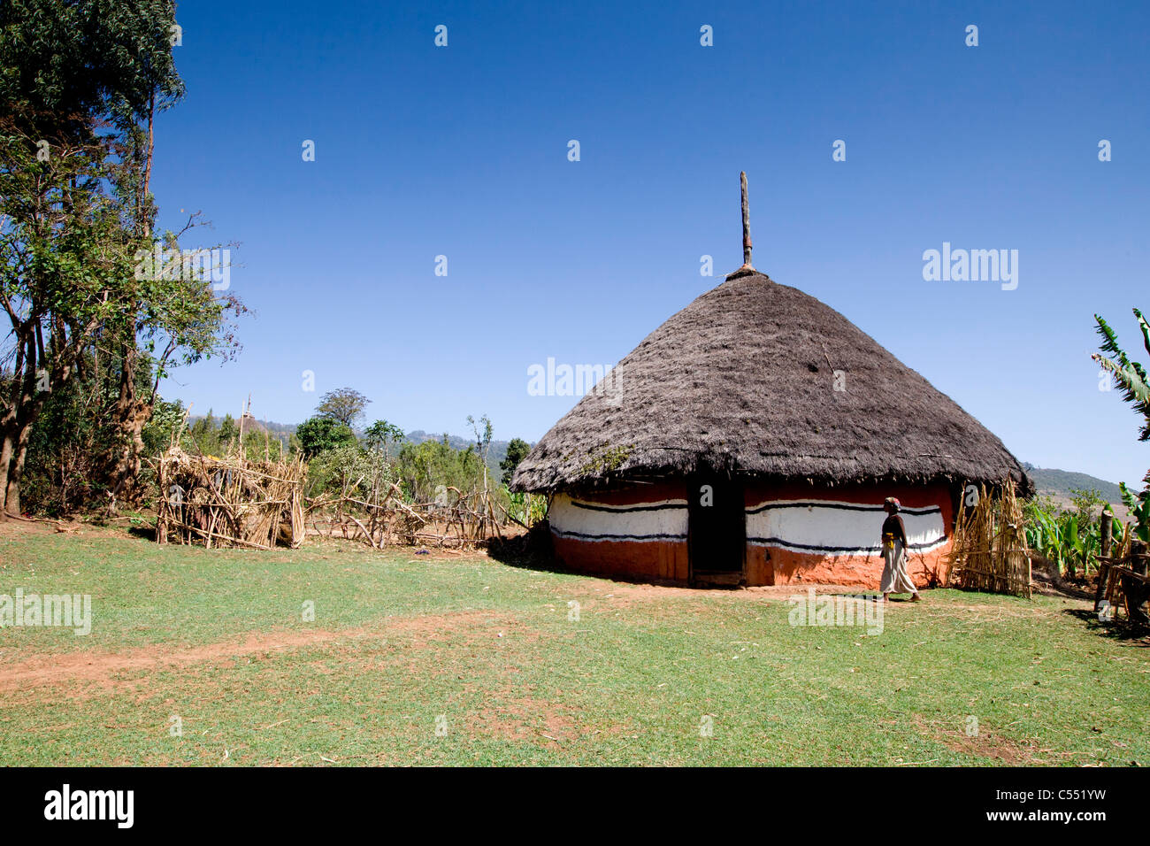 Ethiopia tukul hut hi-res stock photography and images - Alamy