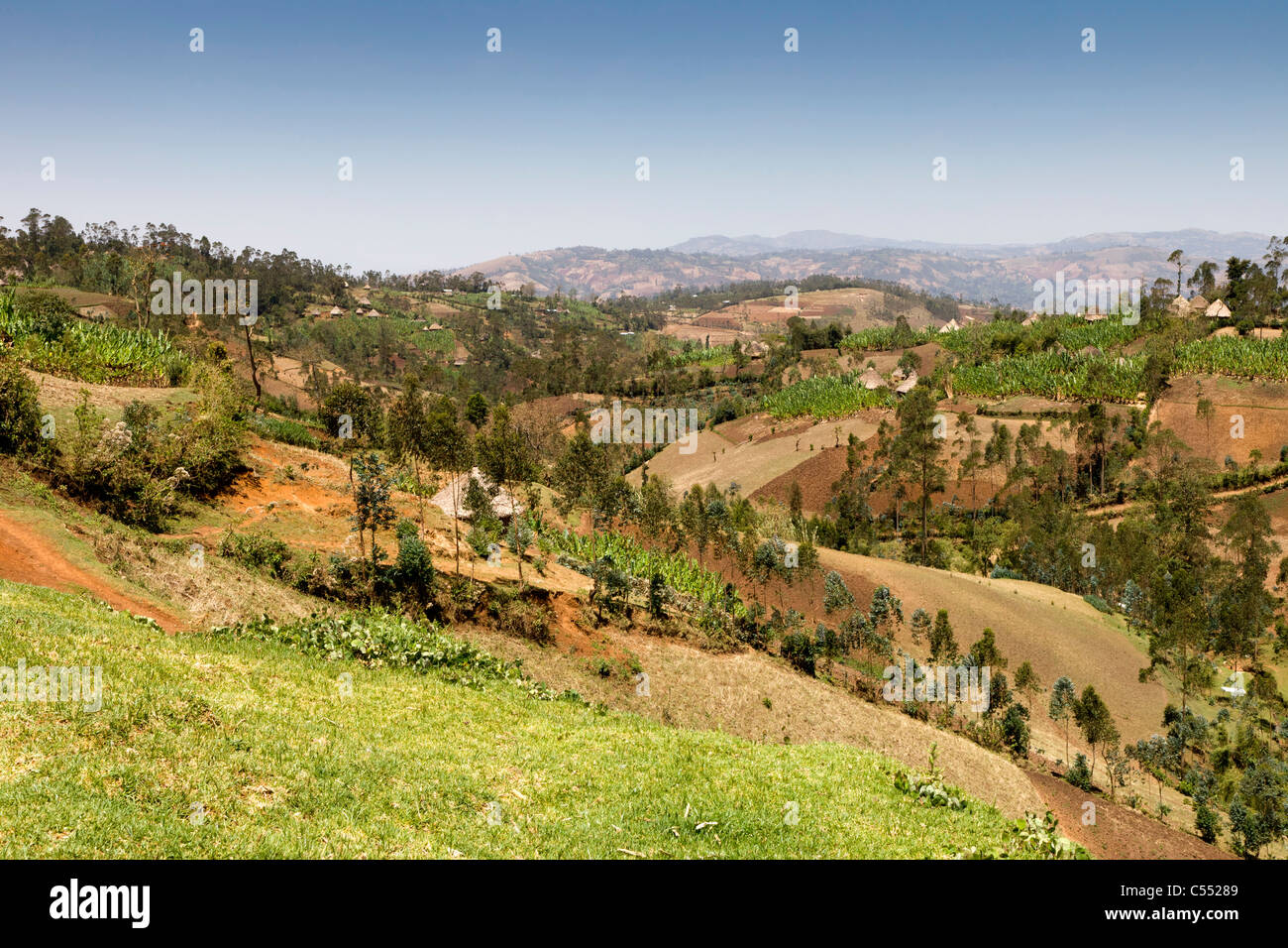 Landscape in Southern Ethiopia Stock Photo - Alamy
