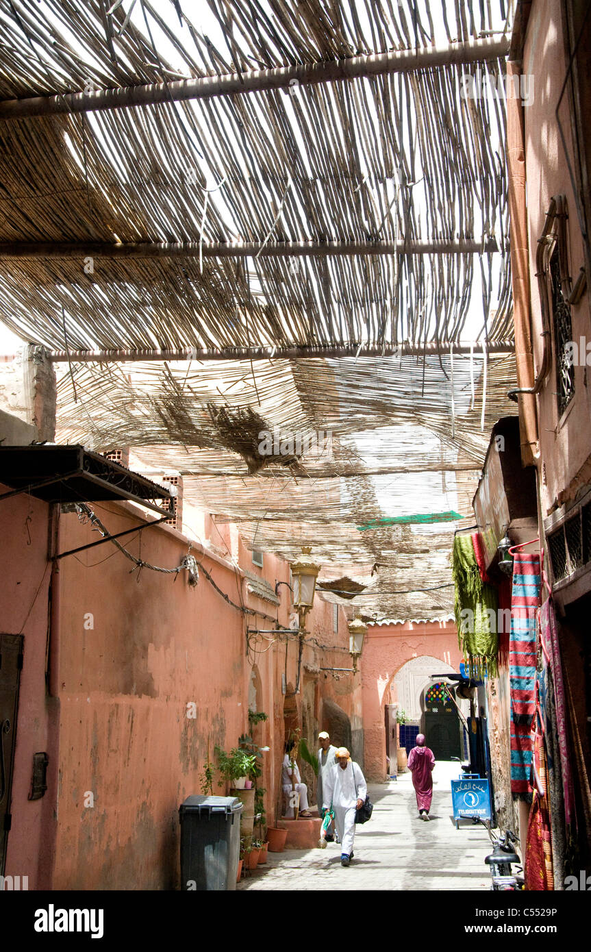 People on a street, Marrakesh, Morocco Stock Photo - Alamy