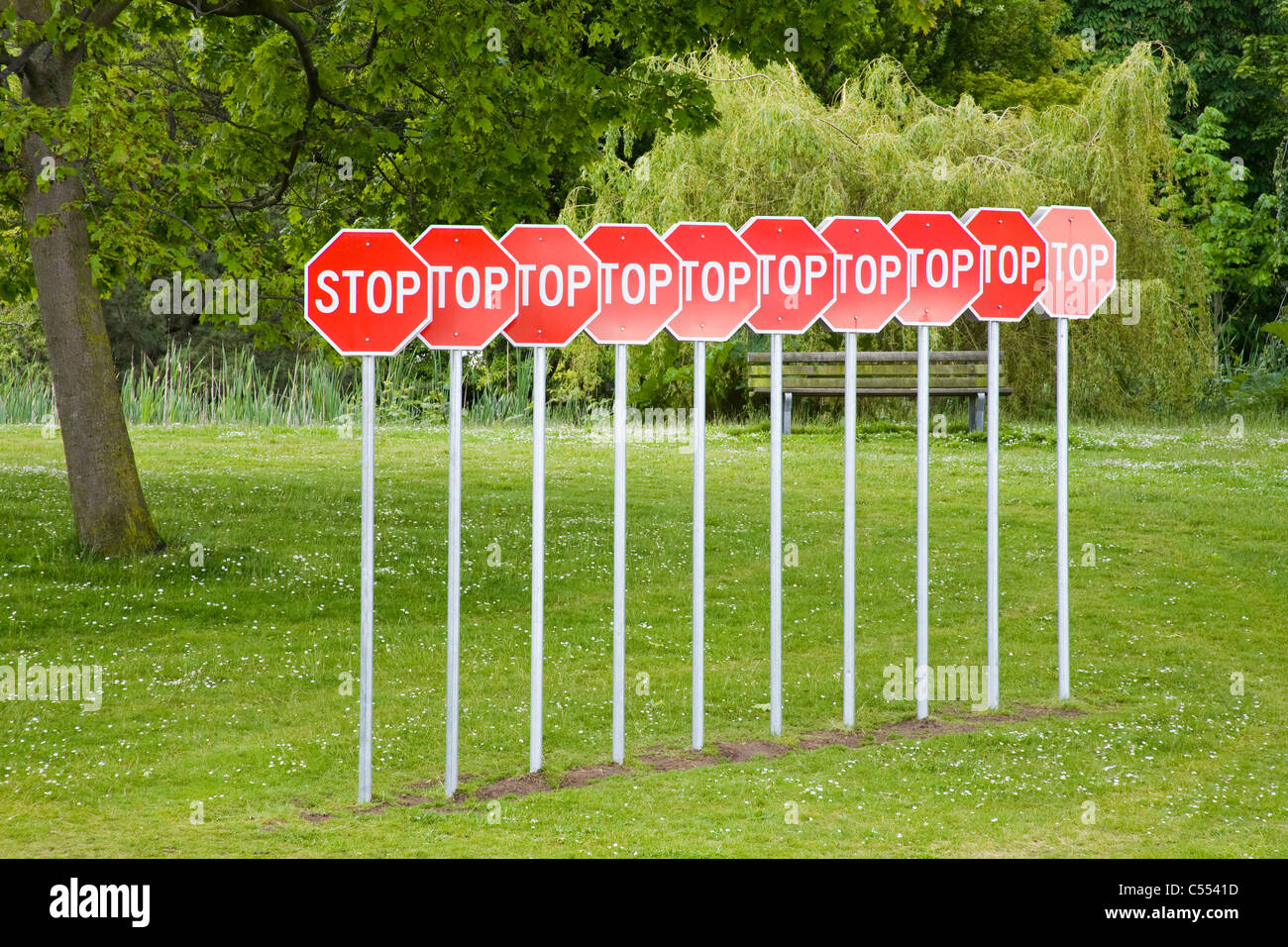 Canada, British Columbia, Vancouver, Vanier Park, public art - stop ...