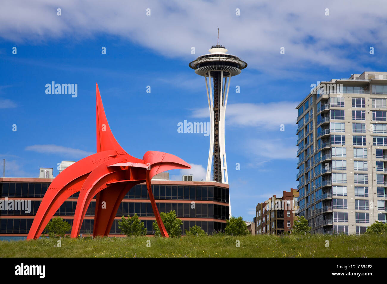 USA, Washington State, Seattle, Olympic Sculpture Park Stock Photo - Alamy