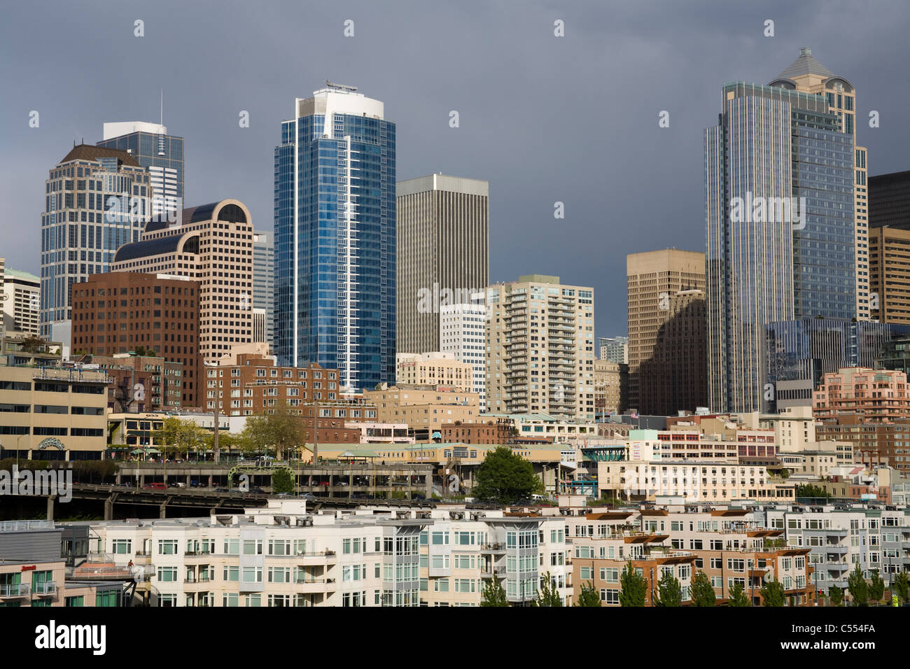 Usa washington state skyline hi-res stock photography and images - Alamy