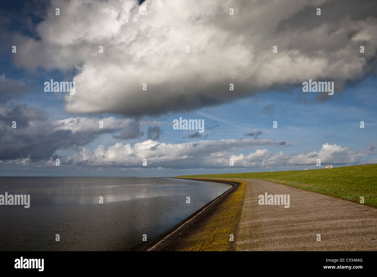 The Netherlands, Buren on Ameland Island, belonging to Wadden Sea ...