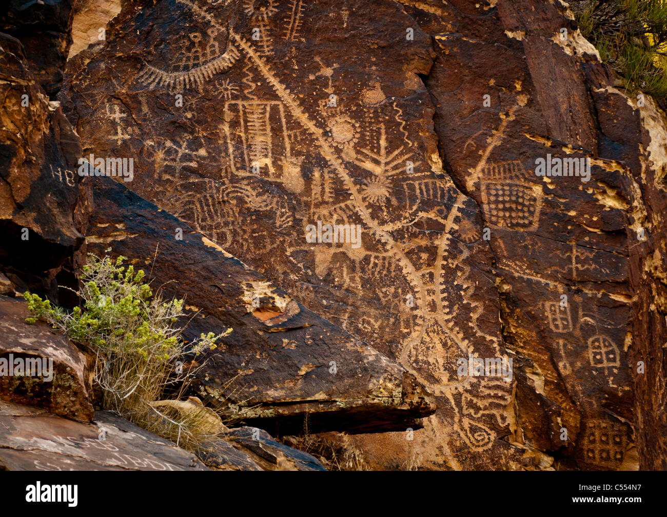 Parowan Gap Petroglyphs listed on the National Register of Historic ...