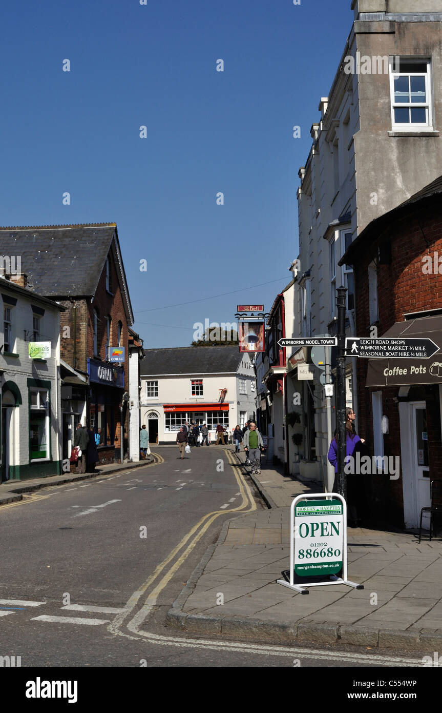 Wimborne minster shops hi-res stock photography and images - Alamy