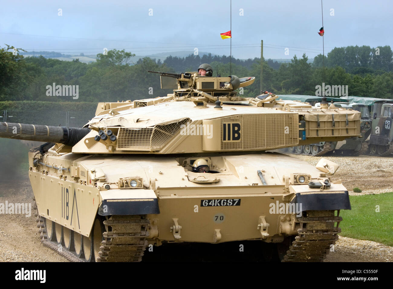 Tankfest 2011 Bovington Dorset UK Challenger 1 tank Stock Photo - Alamy