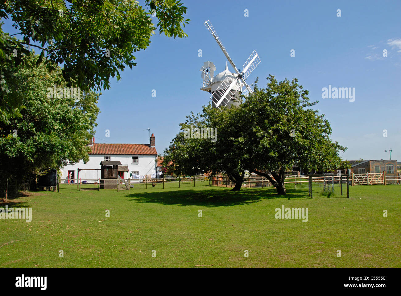Bircham tower mill hi-res stock photography and images - Alamy