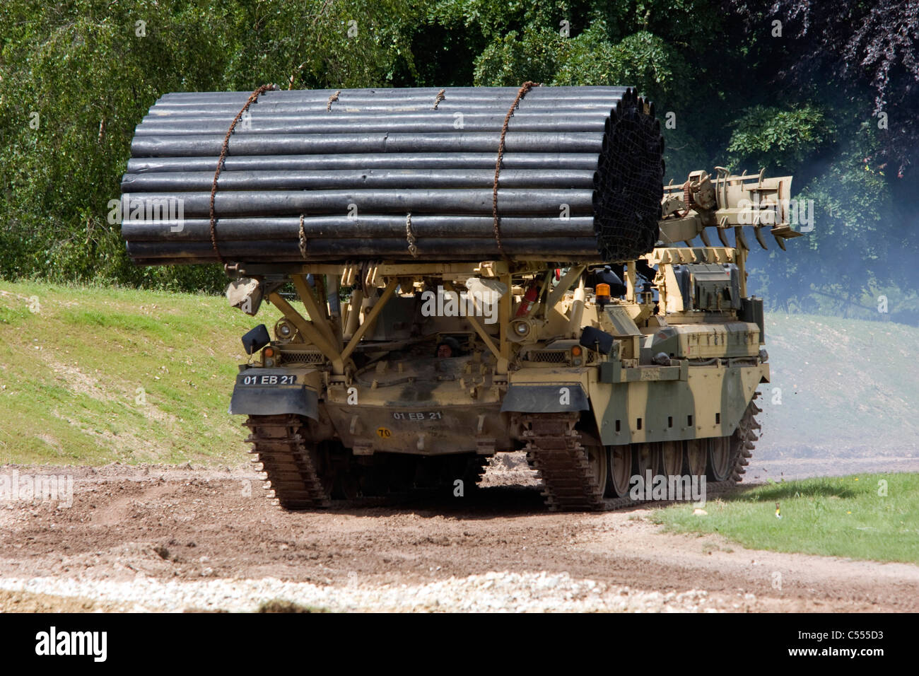 tankfest Bovington Dorset UK 2011 FV4205 Chieftain Bridgelayer Stock ...