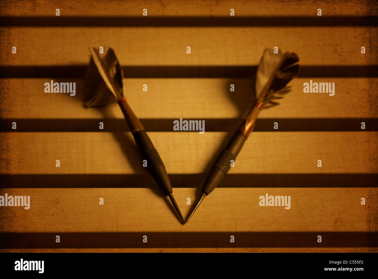 Old darts hi-res stock photography and images - Alamy