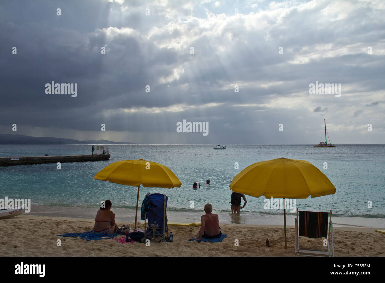 doctors beach in Jamaica Stock Photo - Alamy