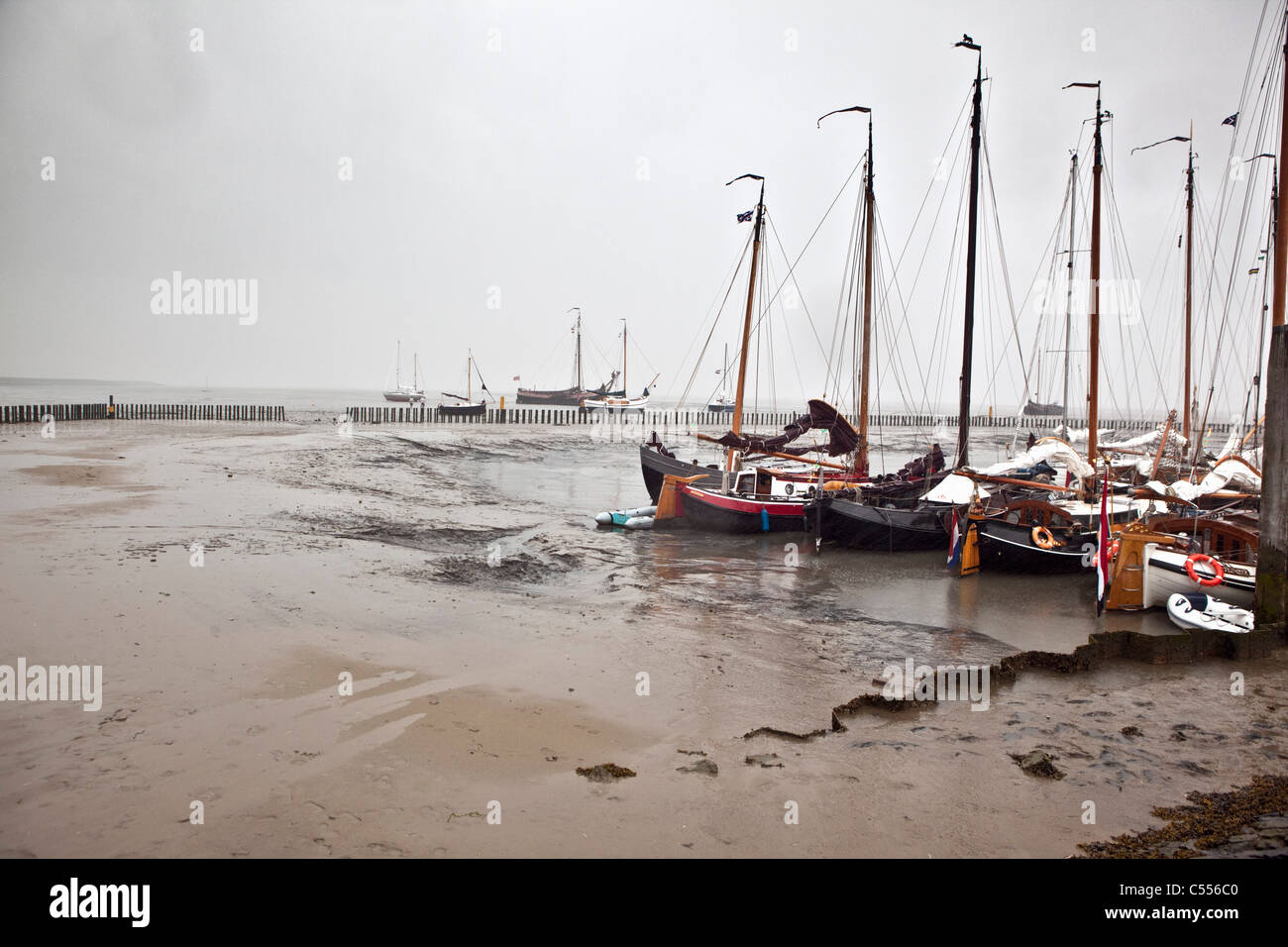 The Netherlands, Nes, Ameland Island, belonging to Wadden Sea Islands ...