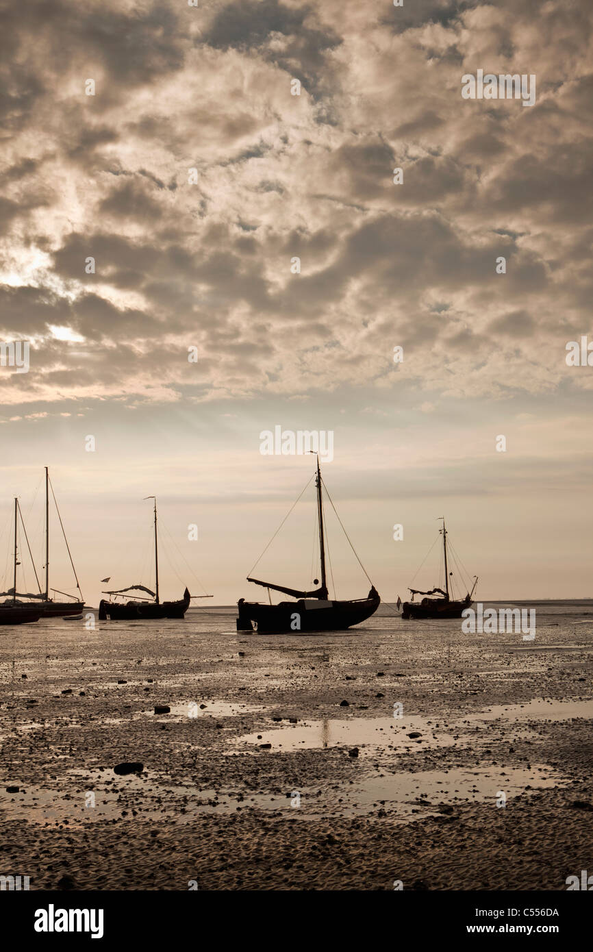 The Netherlands, Nes, Ameland Island, belonging to Wadden Sea Islands ...