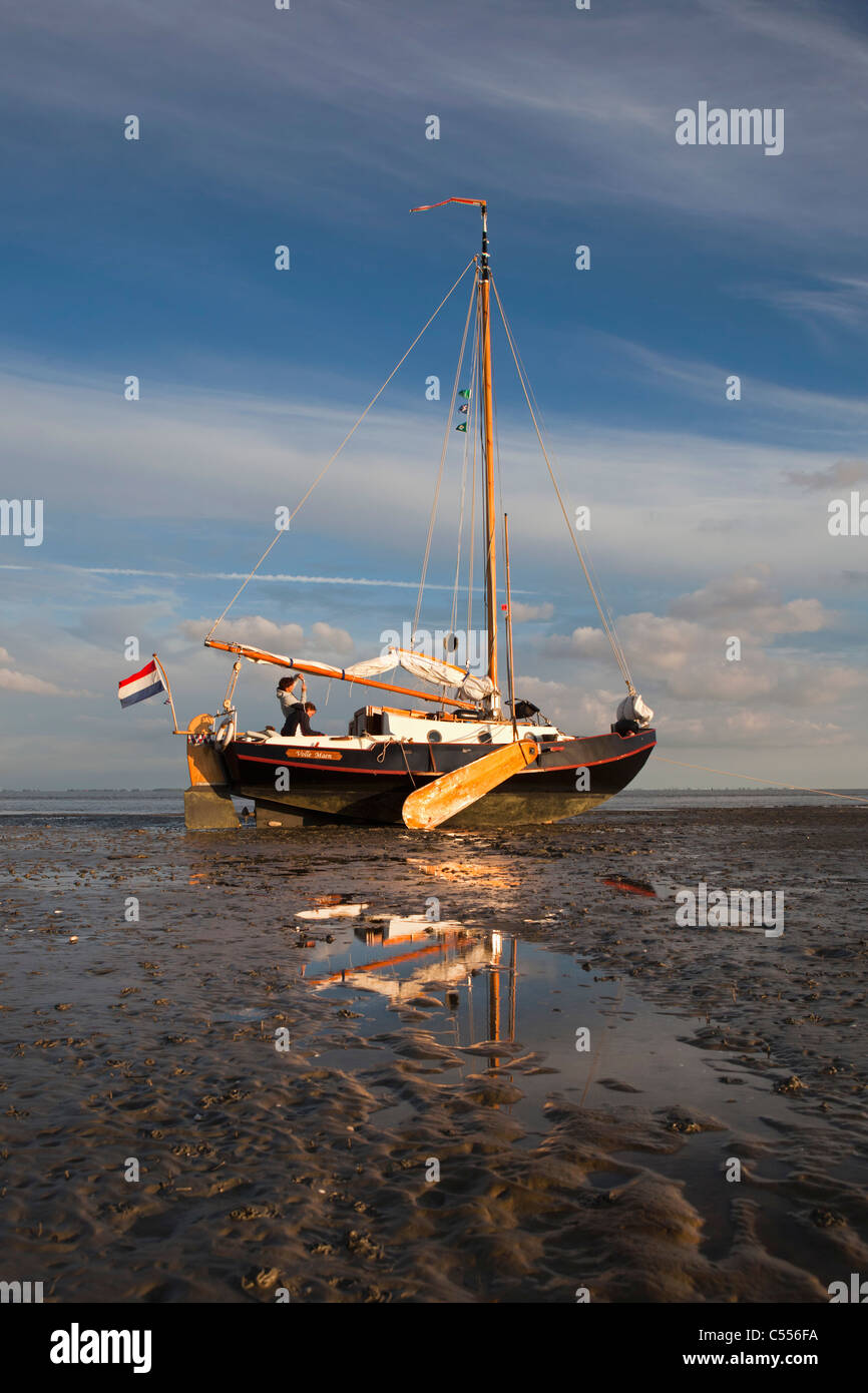 The Netherlands, Nes, Ameland Island, belonging to Wadden Sea Islands ...