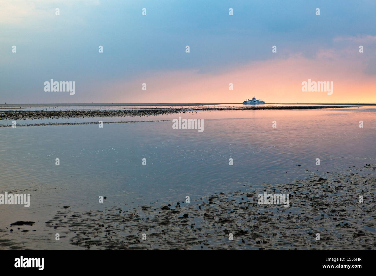 The Netherlands, Buren on Ameland, Island belonging to Wadden Sea ...