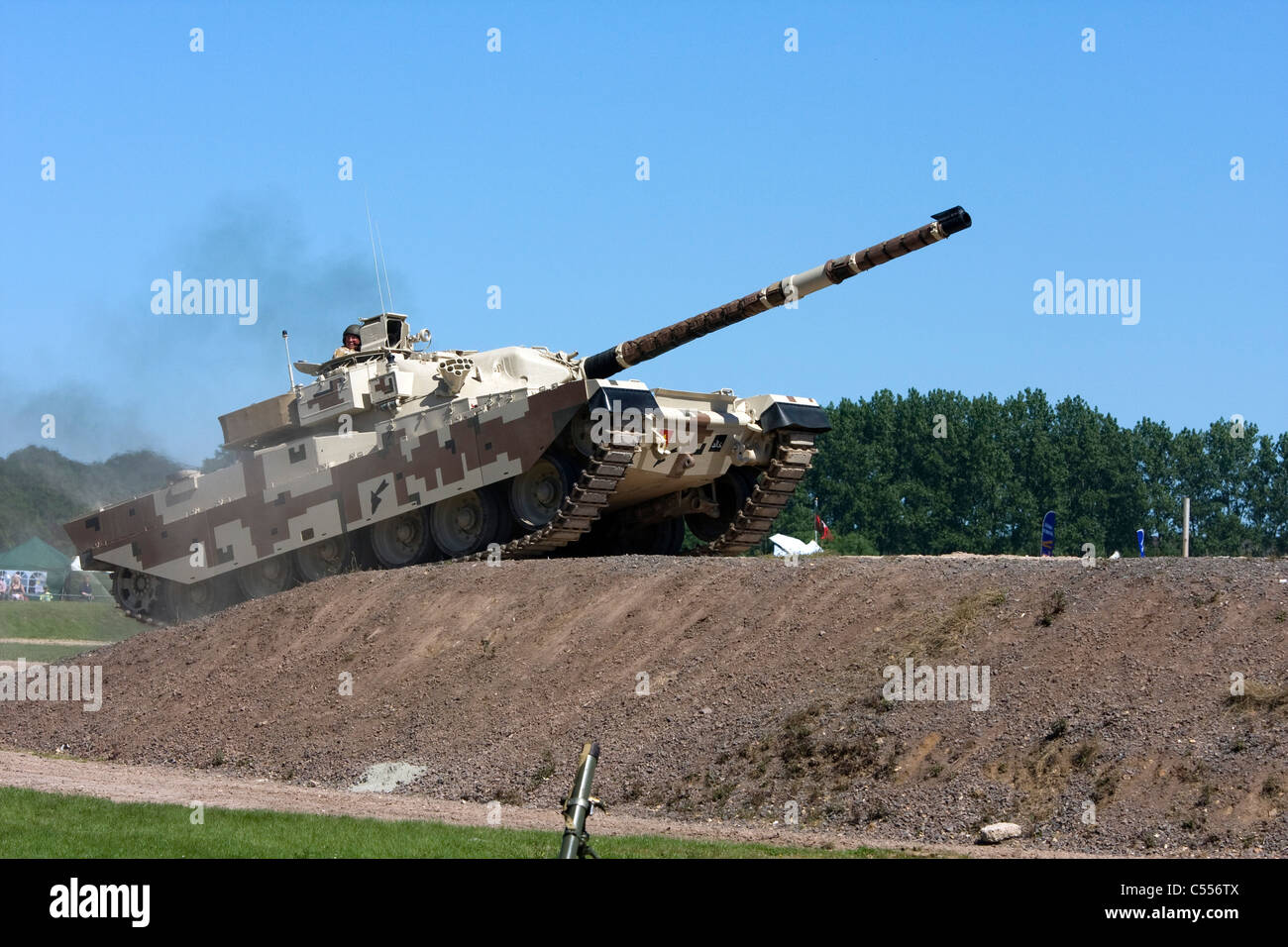 tankfest 2011 bovington dorset uk - challenger 1 tank called Khalid ...