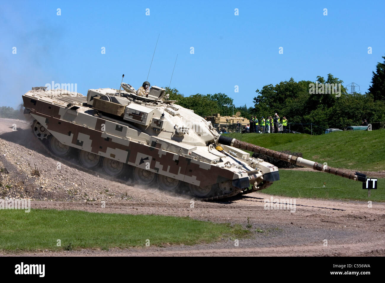 tankfest 2011 bovington dorset uk - challenger 1 tank called Khalid ...