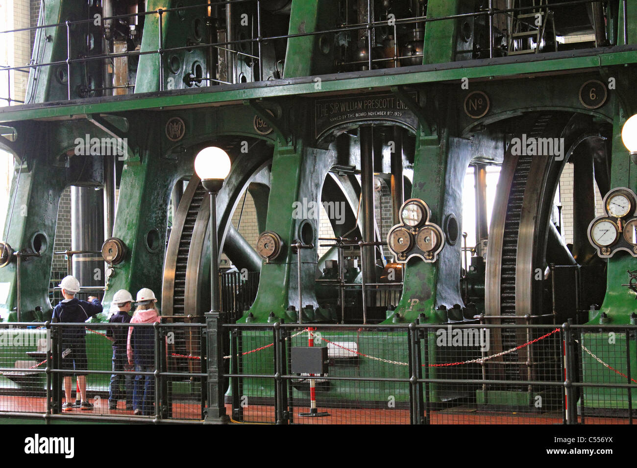 Kempton Steam Engine museum, Hanworth Middlesex England UK Stock Photo ...