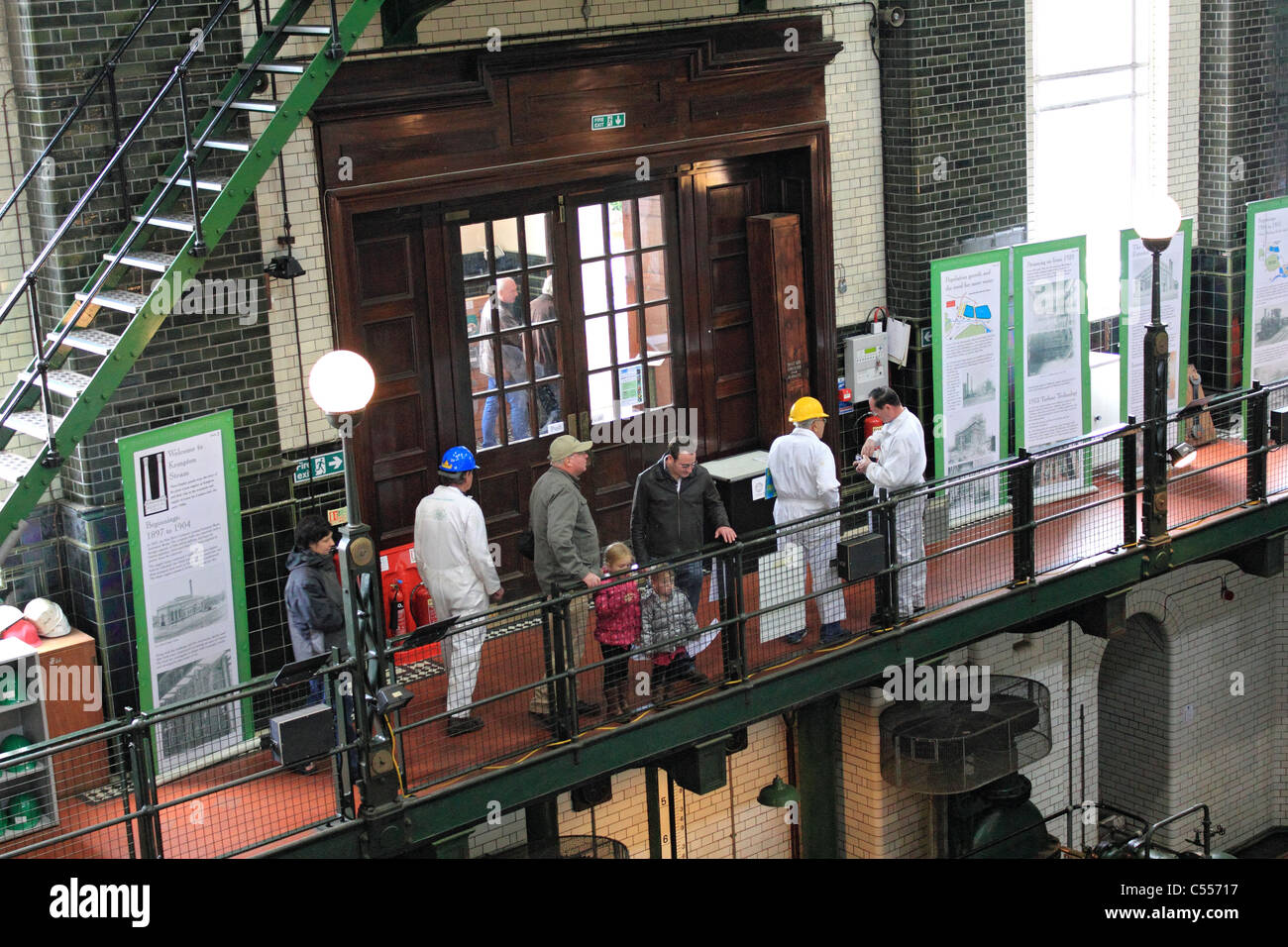 Kempton Steam Engine museum, Hanworth Middlesex England UK Stock Photo ...