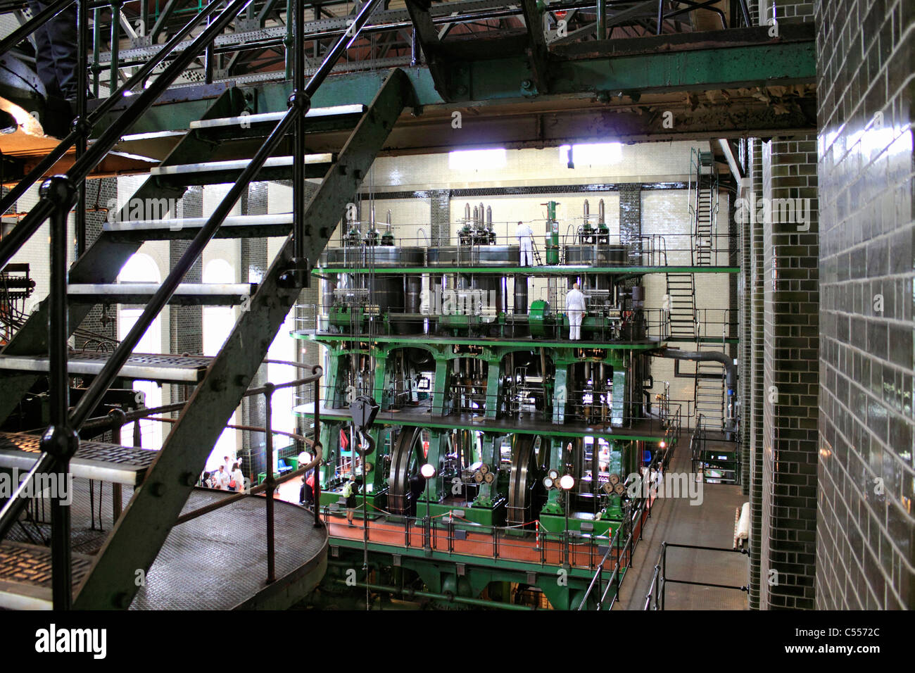 Kempton Steam Engine museum, Hanworth Middlesex England UK Stock Photo ...