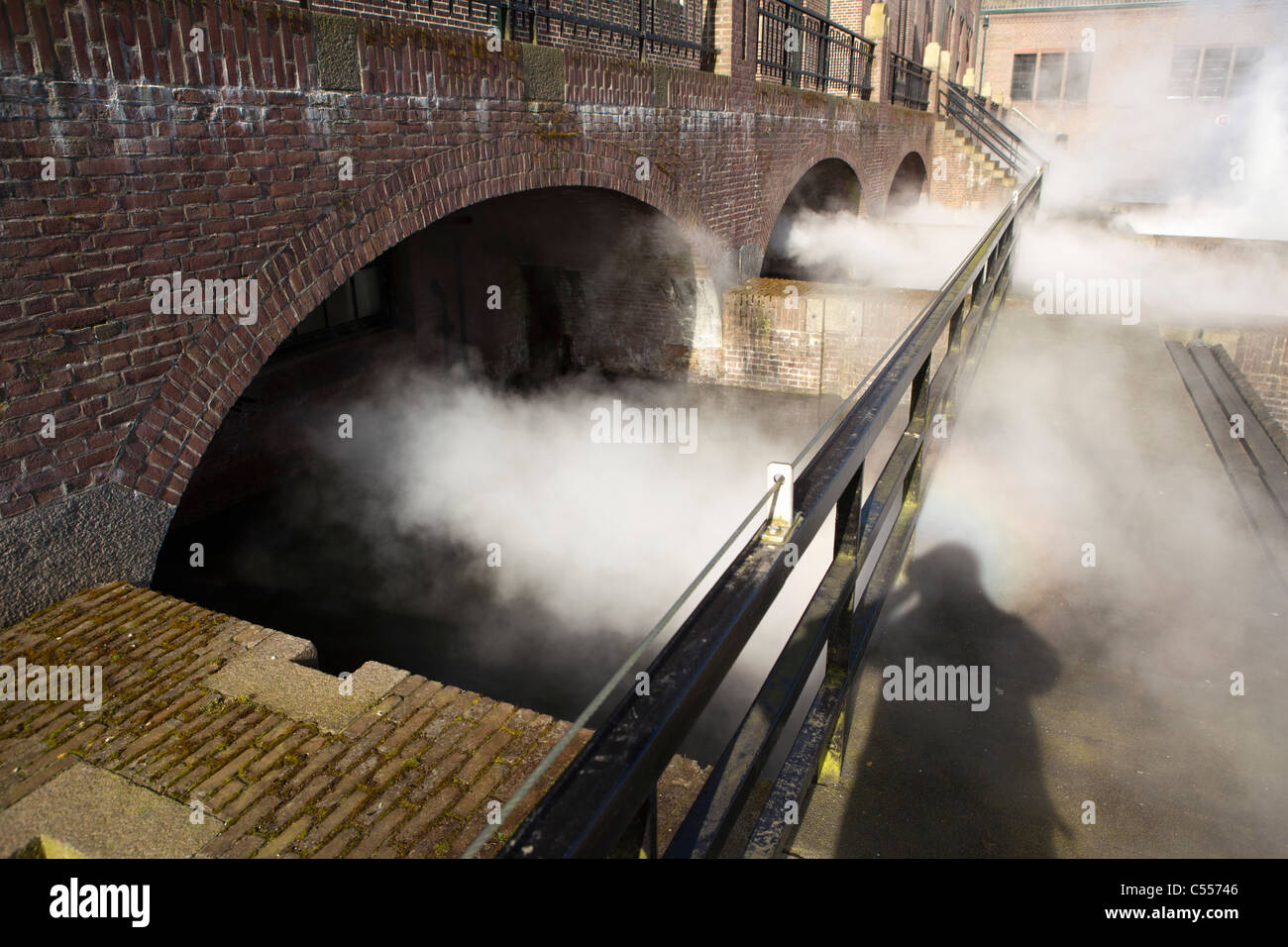 The Netherlands, Lemmer, steam-driven pumping engine called the ir.D.F ...