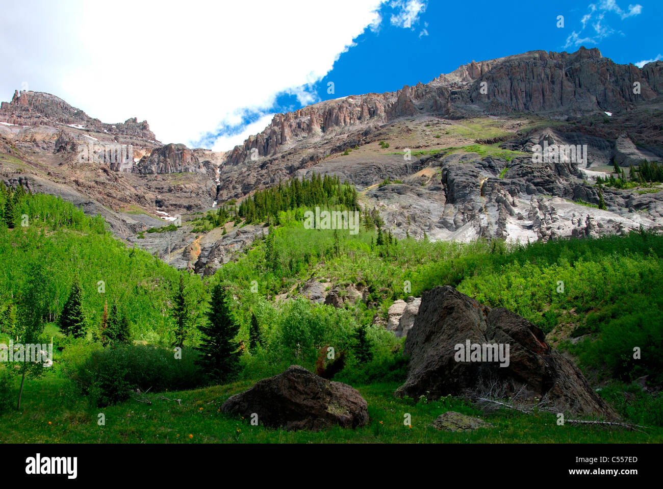 Yankee boy basin hi-res stock photography and images - Alamy