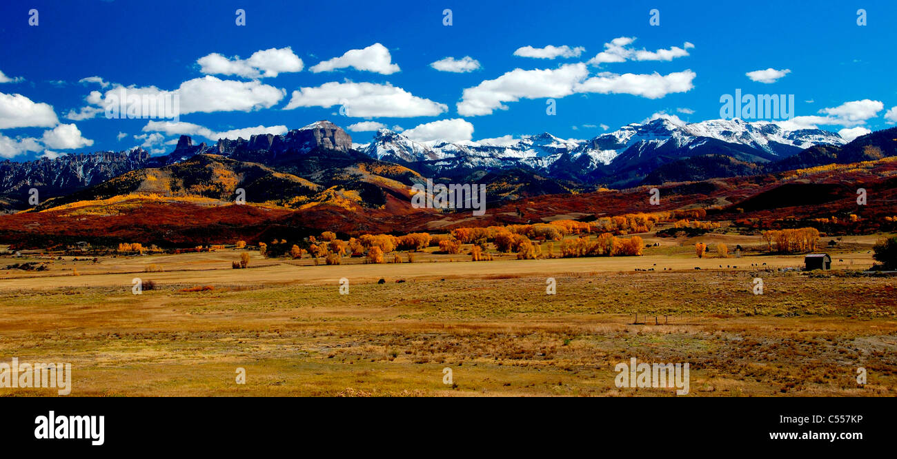 USA, Colorado, Cimarron Range Stock Photo - Alamy