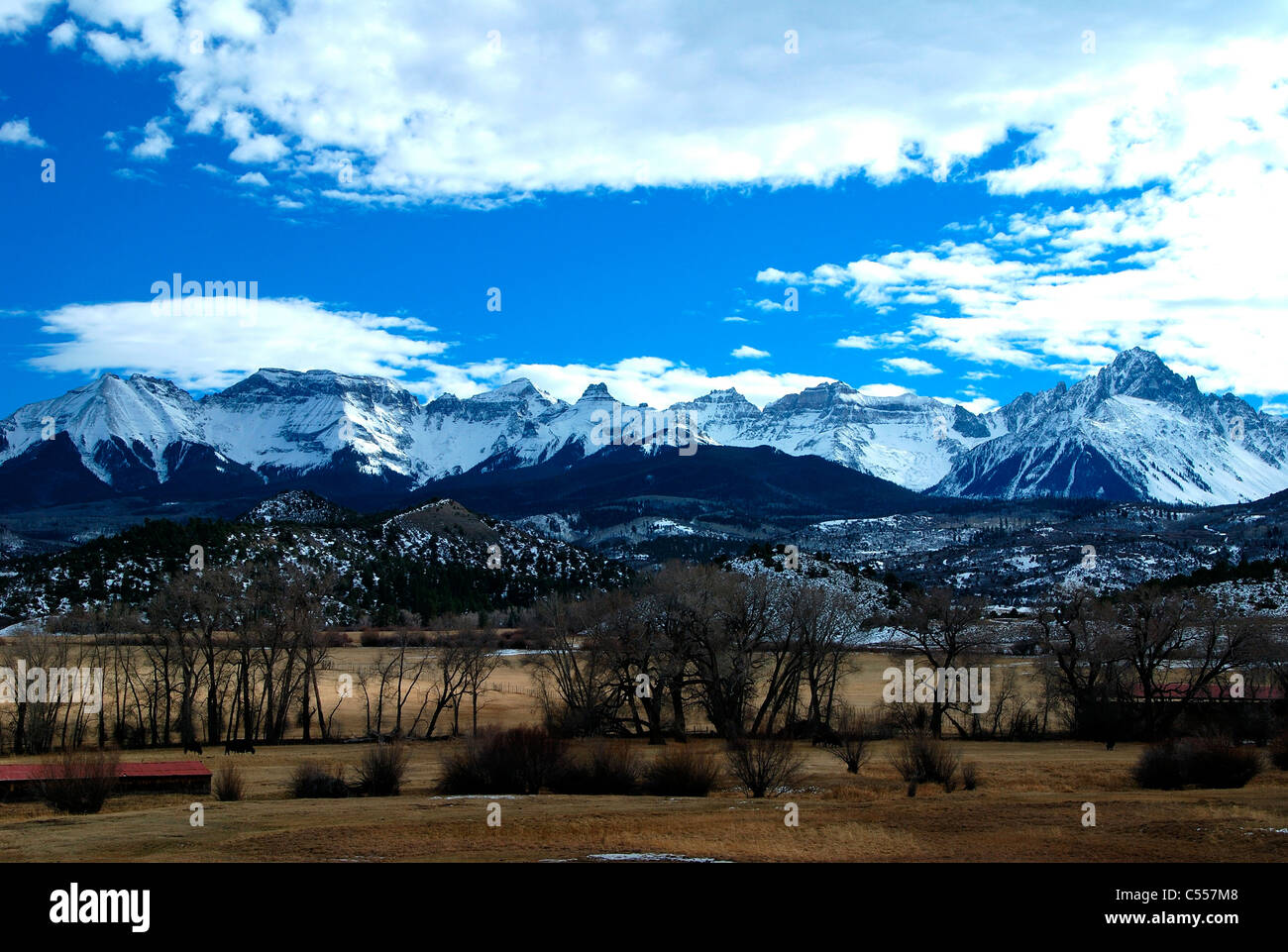 Cimarron Mountain Range High Resolution Stock Photography and Images ...