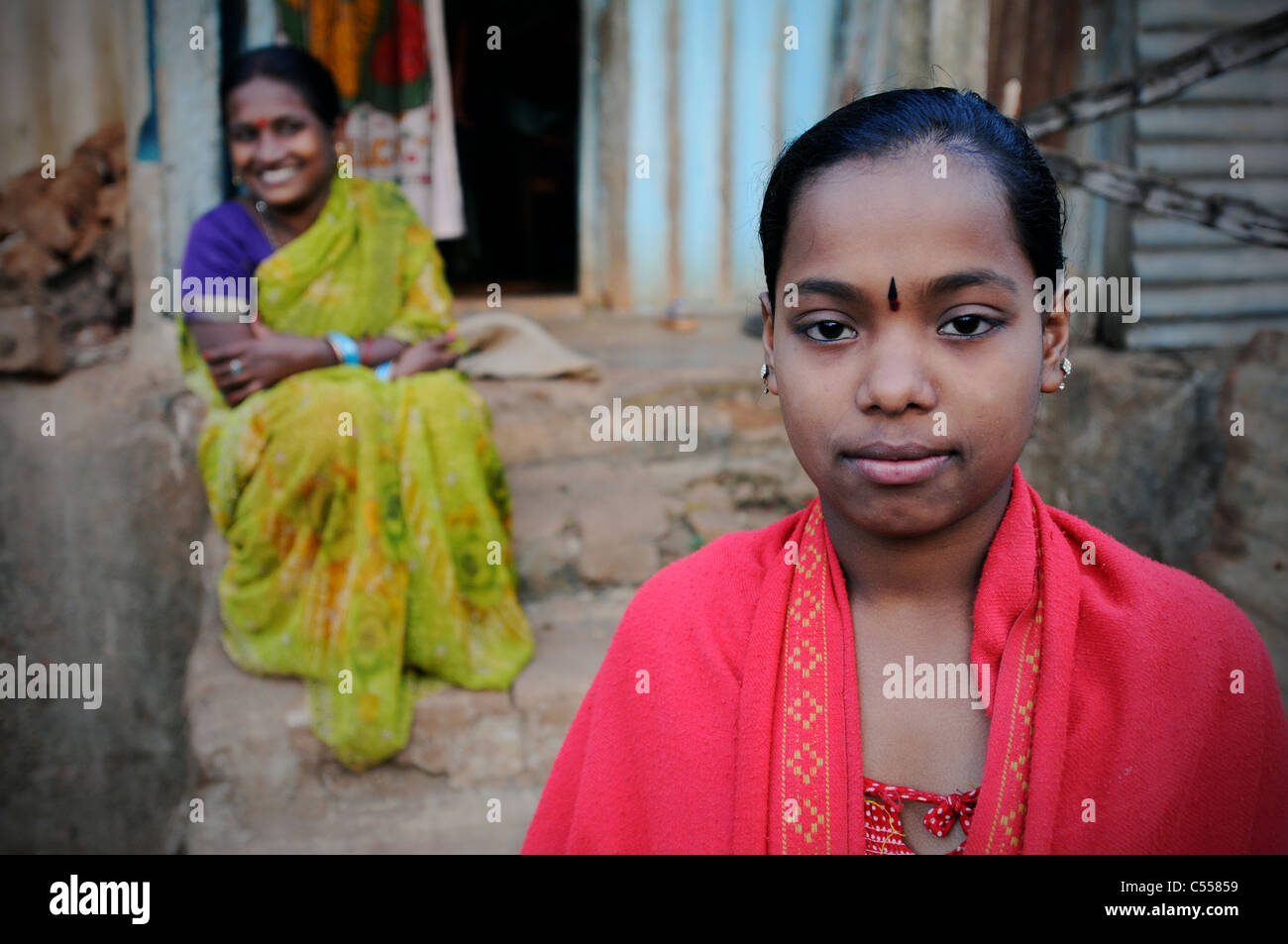Orissa girl hi-res stock photography and images - Alamy