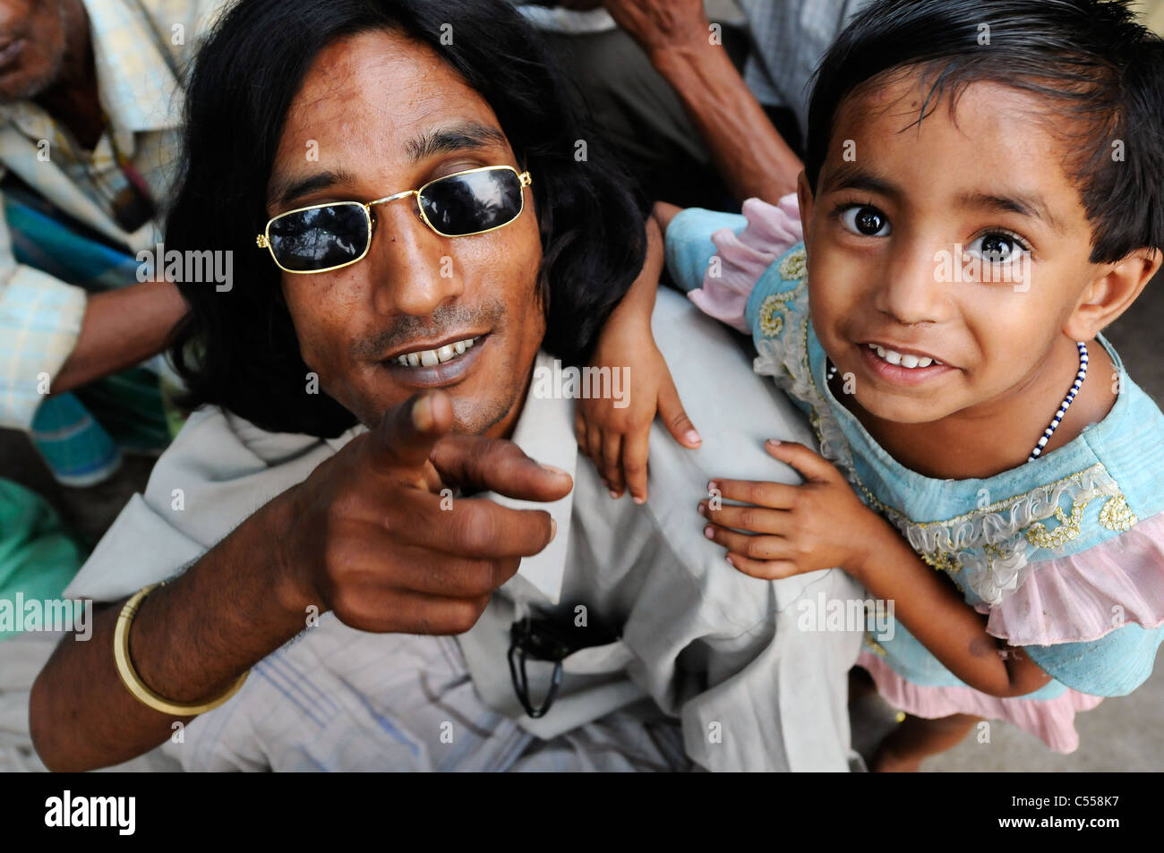 A Baul Mela (fair of Bengali mystics) in a village in West Bengal Stock ...