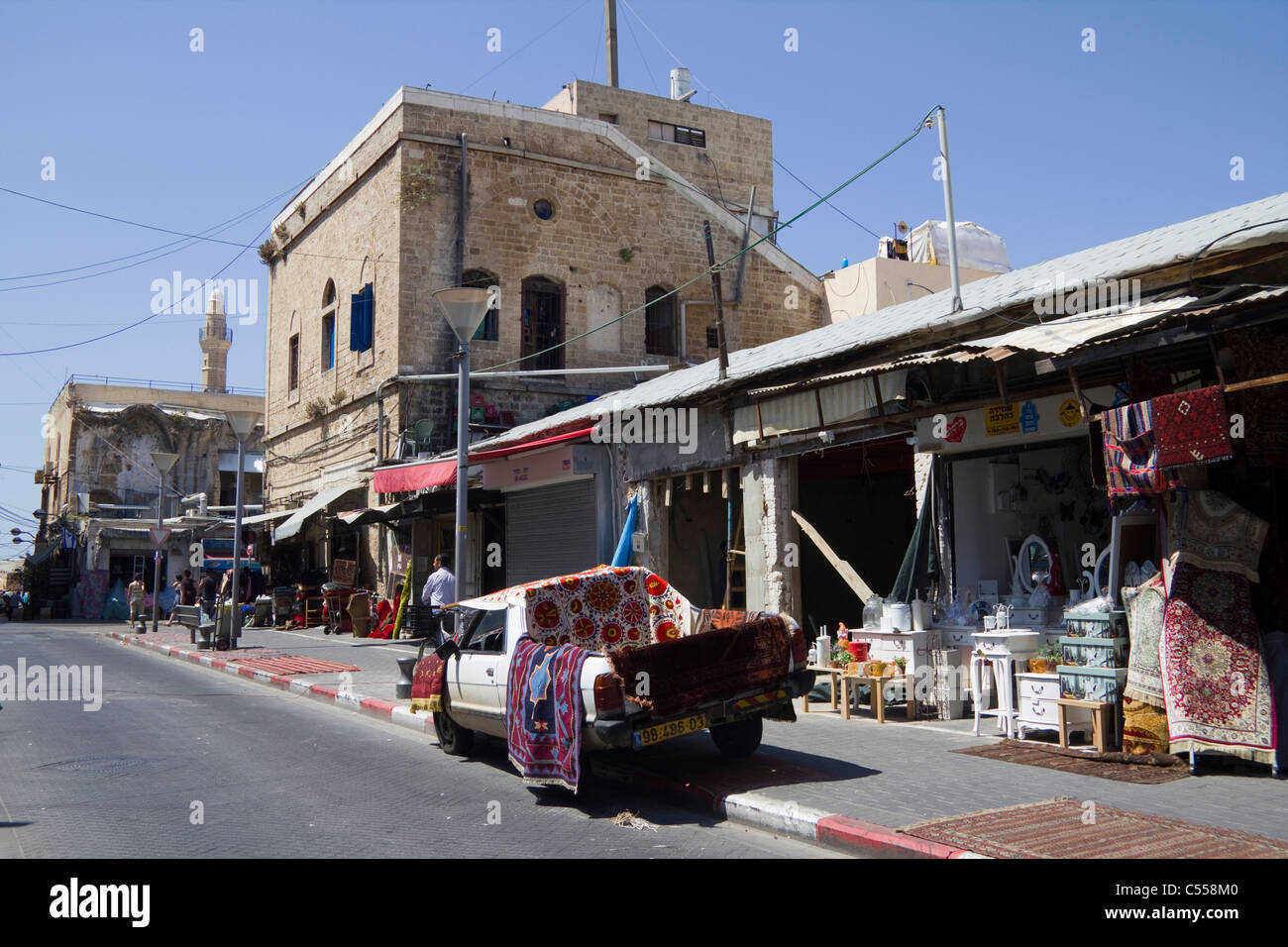 Flea market in Old Jaffa Tel Aviv Israel Stock Photo - Alamy
