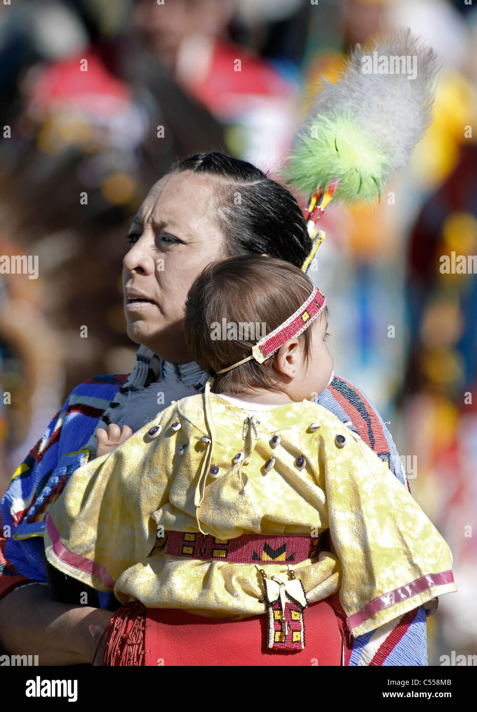 Fort Washakie, Wyoming. 52nd Eastern Shoshone Indian Days Stock Photo ...